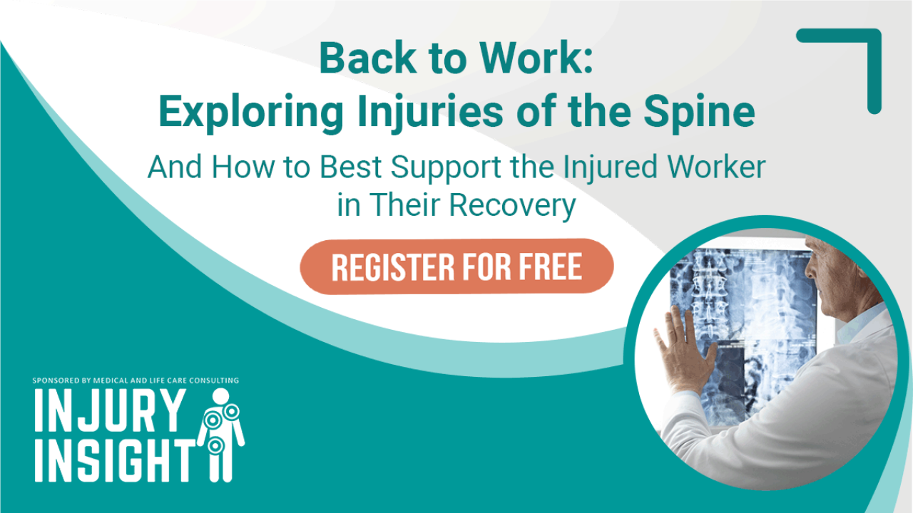 Exploring Spine Injuries & Supporting Injured Workers' Recovery