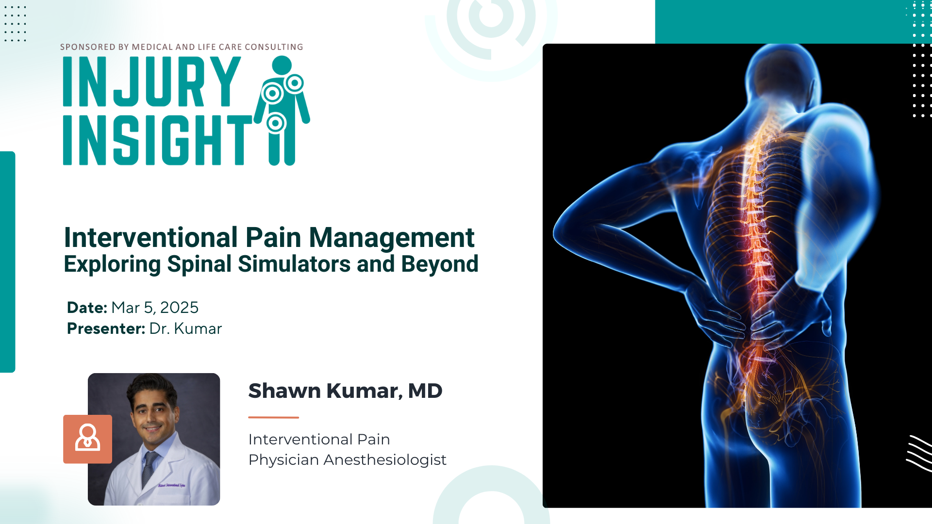 Interventional Pain Management: Exploring Spinal Simulators and Beyond